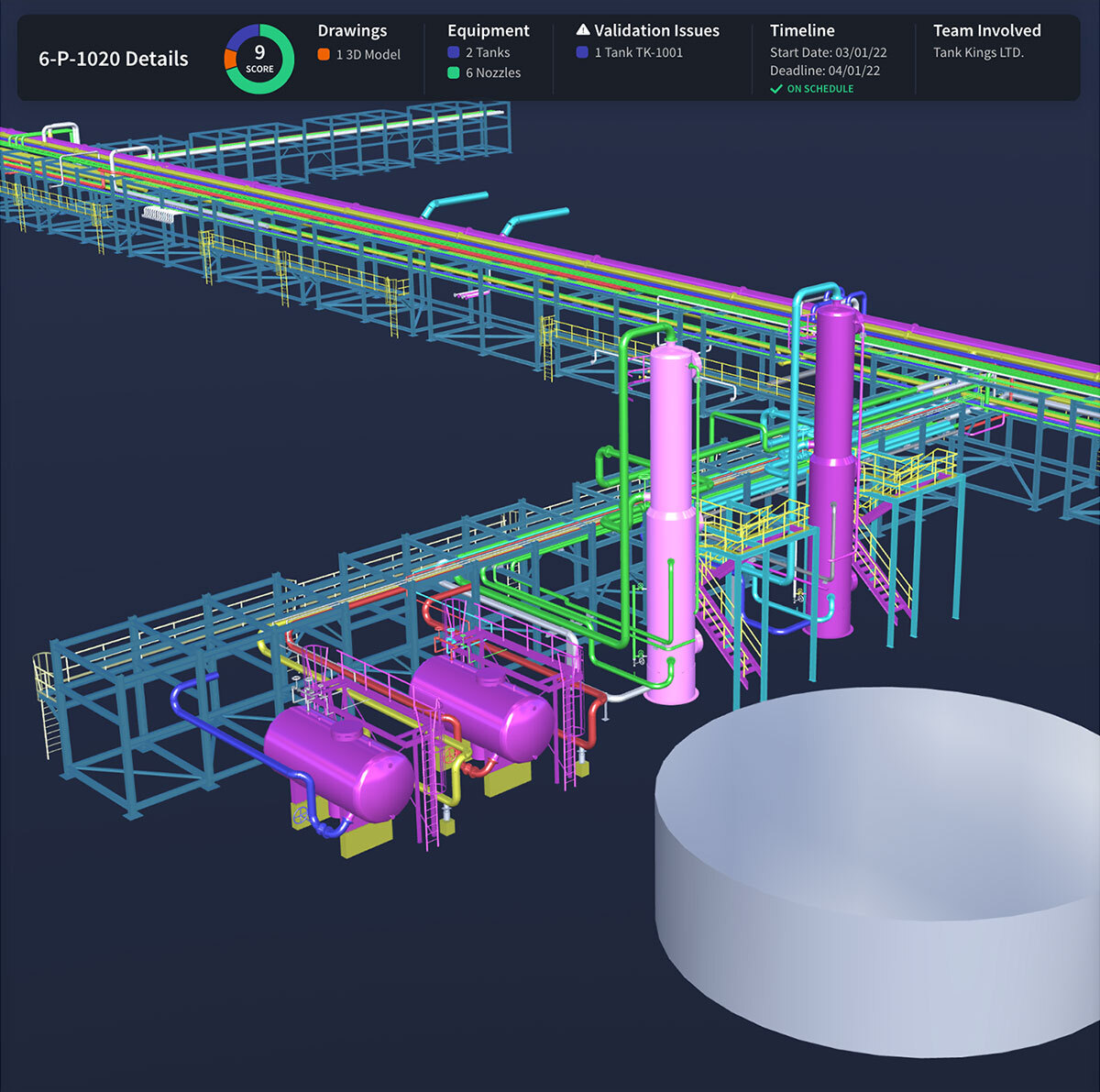 PCloud Innovations | Streamlined validation for P&IDs & models.