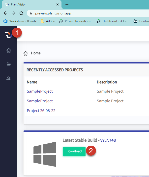 Setting up Project with Plant Vision Desktop - PCloud Innovations